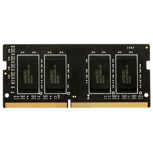 Оперативная память AMD Radeon R7 Performance 8 ГБ DDR4 2666 МГц SODIMM CL16 R748G2606S2S-U