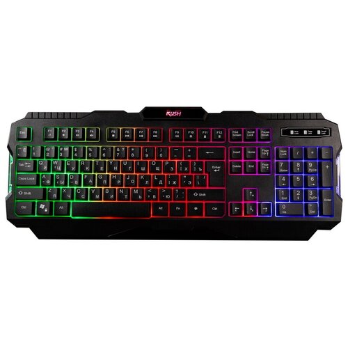 Игровая клавиатура SmartBuy Rush Warrior SBK-308G-K Black USB черный