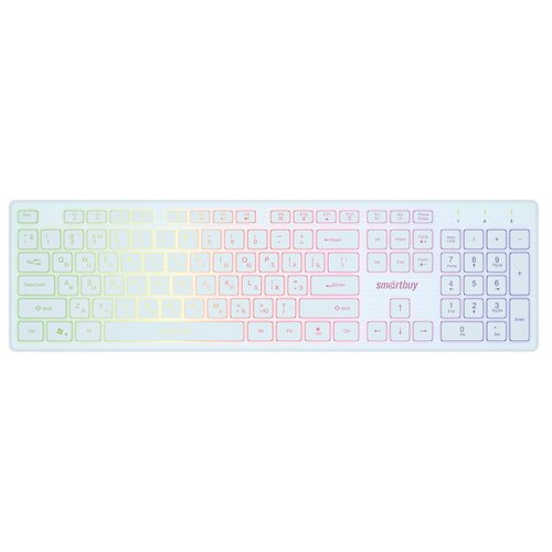 Клавиатура SmartBuy ONE SBK-305U-W White белый, английская/русская (ISO), 1 шт.