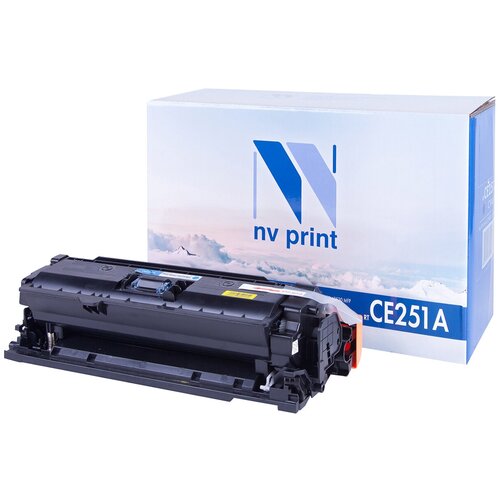 Картридж NV Print CE251A/723 Cyan для HP и Canon, 7000 стр, голубой