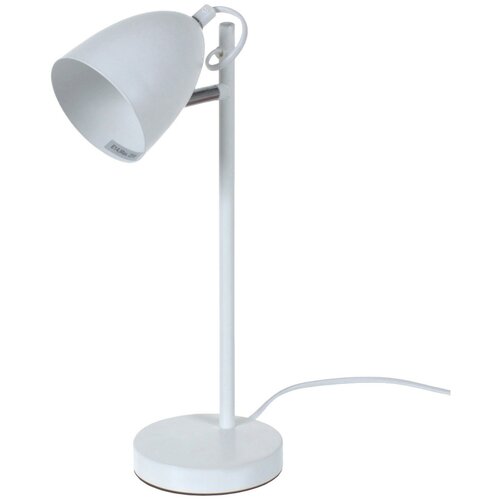 Настольная лампа Inspire Lille 1 лампа E14x25 Вт, металл, цвет белый