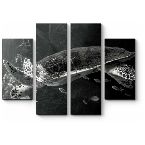 Модульная картина Морская черепаха140x105