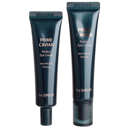 Набор кремов для кожи вокруг глаз с экстрактом черной икры The Saem Prime Caviar Perfect Eye Cream Special Set, 35 мл / 31 мл