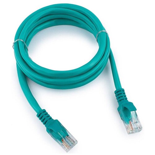 Патч-корд UTP Cablexpert PP12-1M/G кат.5e, 1м, литой, многожильный (зеленый)