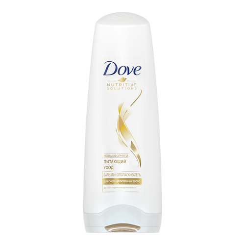 DOVE Hair Therapy бальзам-ополаскиватель питающий уход для сухих непослушных волос 200 мл