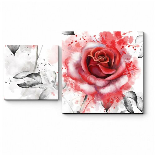 Модульная картина Розы прекрасные 120x72