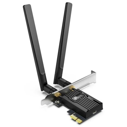 Tp-link Сетевая карта Archer TX55E AX3000 Wi-Fi 6 Bluetooth 5.2 адаптер PCI Express