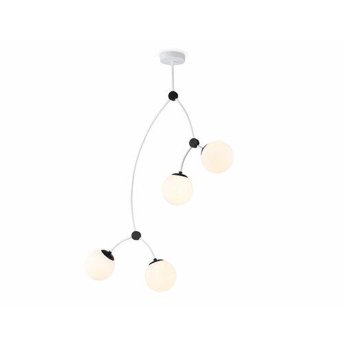 Потолочная люстра Ambrella Modern TR2572, E27, кол-во ламп:4шт, Белый