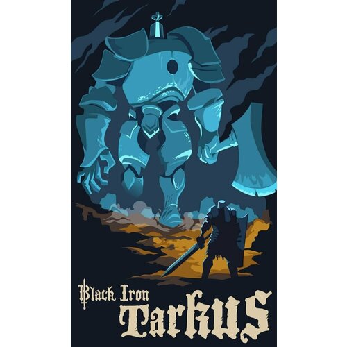 Плакат, постер на бумаге Dark Souls. Размер 21 на 30 см