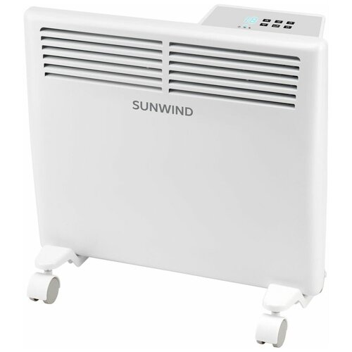 Конвектор SunWind SCH7010, 1000Вт, с терморегулятором, белый