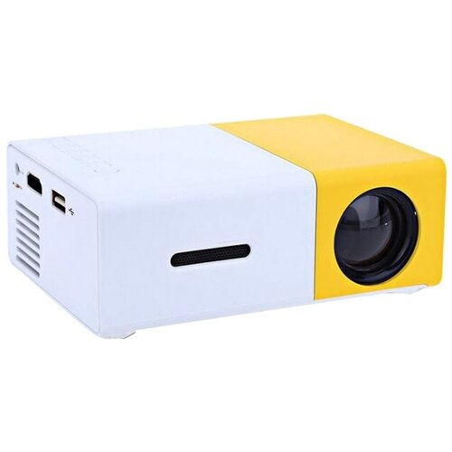 Проектор Unic YG-300A желтый 320x240, 300:1, 400 лм, LCD, 0.25 кг