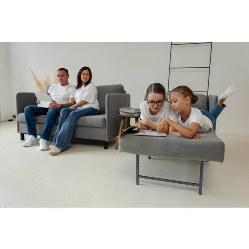 Комплект мебели диван и кресло Brendoss 902 цвет серый