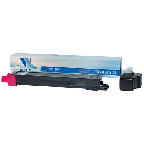 Картридж NV Print TK-8315 Magenta для Kyocera, 6000 стр, пурпурный