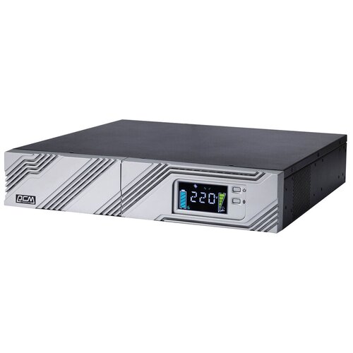 Интерактивный ИБП Powercom SMART RT SRT-1000A LCD черный 900 Вт