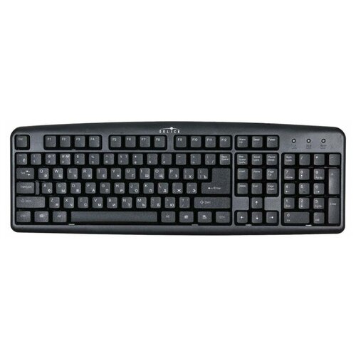 Клавиатура OKLICK 100 M Standard Keyboard Black USB черный