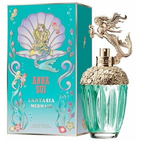 ANNA SUI туалетная вода Fantasia Mermaid, 75 мл, 100 г