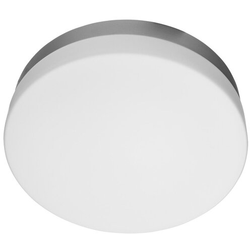 Настенно-потолочный светильник Arte Lamp Aqua A3211PL-3SI, E27, 180 Вт, кол-во ламп: 3 шт., 4000 К, цвет арматуры: серебристый, цвет плафона: белый