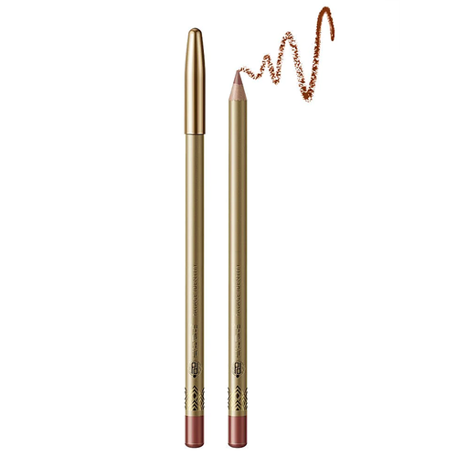 Матовый карандаш для губ – 03 коричнево-рыжий ZEESEA Palace Identity Golden Feather Matte Lip Pencil – Tawny