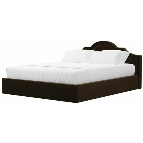 Интерьерная кровать Афина 180, коричневый