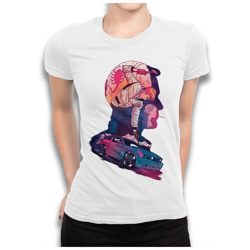 Футболка DS Apparel, размер M, белый