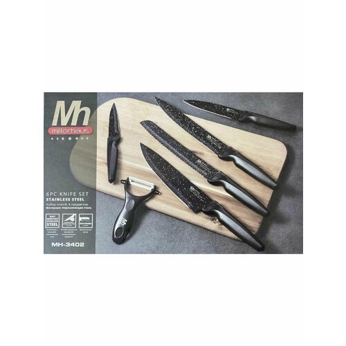 Набор ножей M-3402 Millerhaus 6пр.