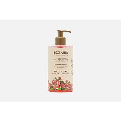 Мыло для рук Молодость & Красота ECOLATIER ORGANIC WILD ROSE 300 мл