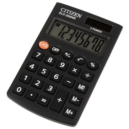 Калькулятор CITIZEN SLD-200NR, черный