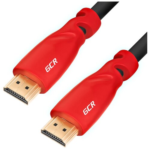 Кабель GCR HDMI - HDMI (GCR-HM3), 1.8 м, красный
