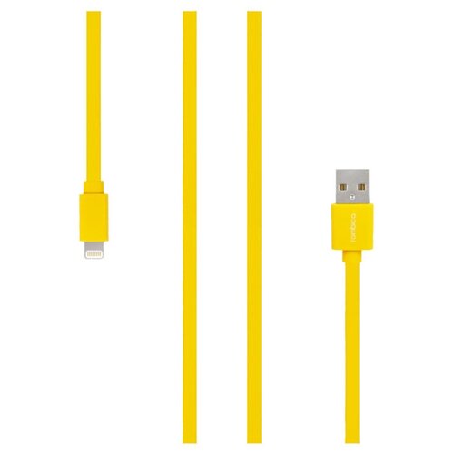 Кабель Rombica Digital USB - Lightning MFI (MR-01), 1 м, yellow