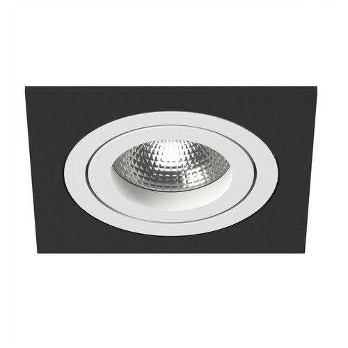 Светильник Lightstar Intero 16 i51706, GU10, 50 Вт, цвет арматуры: черный, цвет плафона: белый