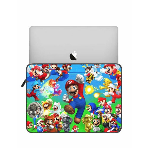 Чехол для ноутбука Супер Марио - Super Mario