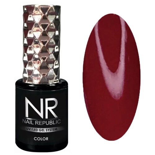 Nail Republic гель-лак для ногтей Color, 10 мл, 10 г, 205 винный