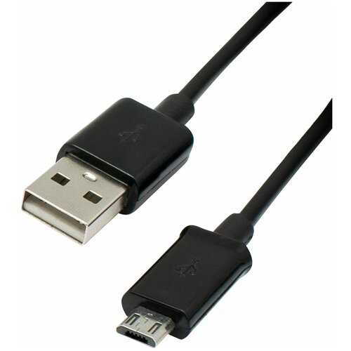 Кабель USB-microUSB Oxion OX-DCC111 0.8 м, ПВХ/медь, цвет чёрный