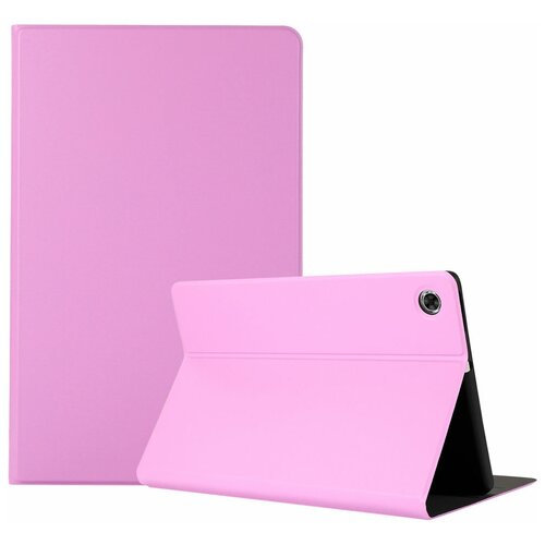 Чехол для планшета Samsung Galaxy Tab A9 Plus 11 дюймов (SM-X210/X216), кожаный, трансформируется в подставку (светло-фиолетовый)