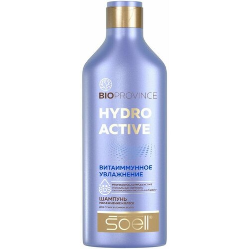 Шампунь для волос Soell Bioprovince Hydro Active, 400 мл