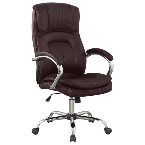 Компьютерное кресло College BX-3001-1 для руководителя, обивка: искусственная кожа, цвет: коричневый