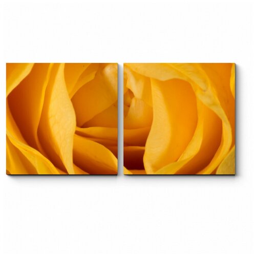 Модульная картина Солнечная роза 200x100