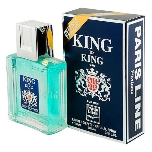 Paris Line Parfums парфюмерная вода King by King, 100 мл, 305 г