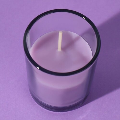 Свеча в стакане "Вишня", 5х6 см