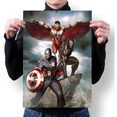 Плакат Mewni-Shop А3 Принт "Marvel Super Heroes, Марвел супергерои" - 8