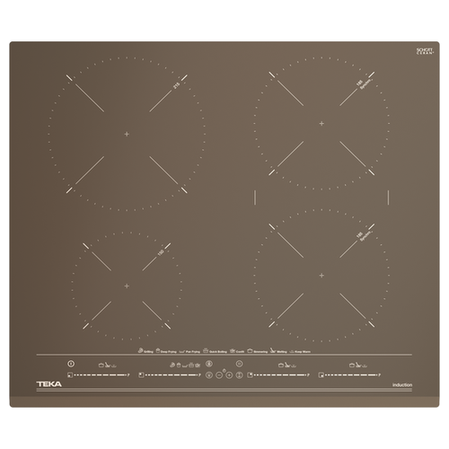 Индукционная варочная панель TEKA IZC 64630 MST LONDON BRICK BROWN, коричневый