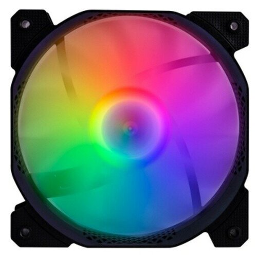 1STPLAYER F1 Black / 120mm, LED 5-color, 1000rpm, 3pin / F1-BK / bulk