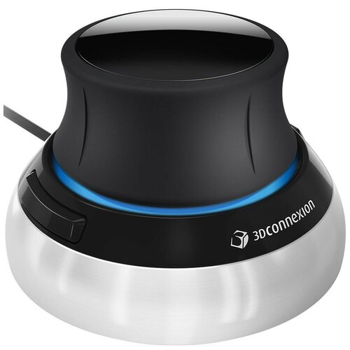3Dconnexion SpaceMouse Compact, черно-серебристый