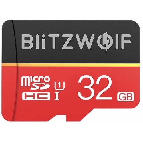 Карта памяти с адаптером BlitzWolf BW-TF1 32GB Memory Card with Adapter Red