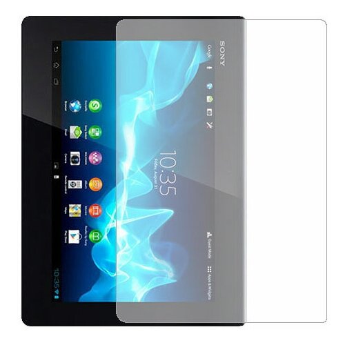 Sony Xperia Tablet S защитный экран Гидрогель Прозрачный (Силикон) 1 штука