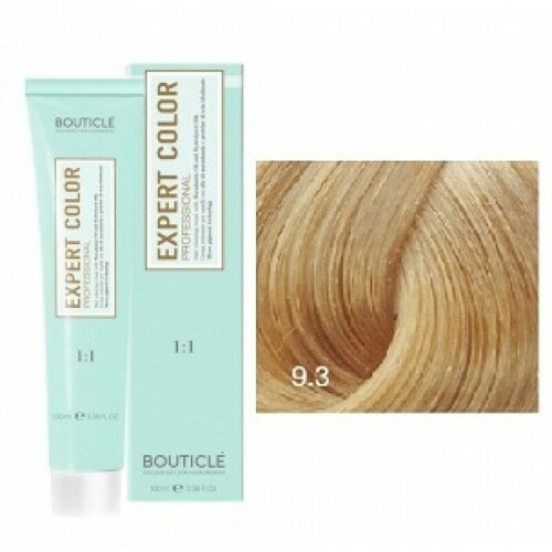 Bouticle Expert Color крем-краска для волос, 9.3 блондин золотой, 100 мл