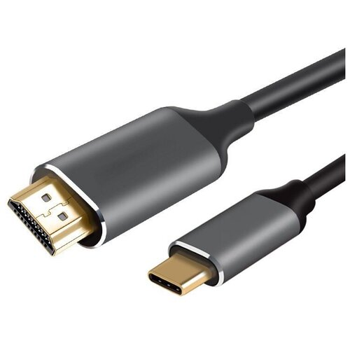 Кабель-адаптер USB 3.1 Type-Cm --> HDMI A(m) 4K@60Hz, 1.8m ,Aluminium Shell,VCOM - Кабель-адаптер USB 3.1 Type-Cm --> HDMI A(m) 4K@60Hz, 1.8m ,Aluminium Shell,VCOM