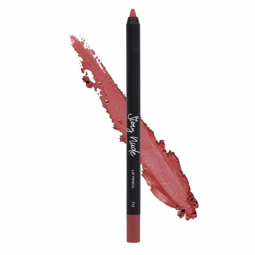 Карандаш для губ Parisa Stay Nude Lip Pencil с матовым покрытием, тон: 712 Japanese Camellia, 1.2 г