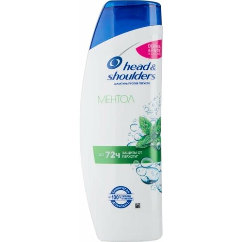 Шампунь для волос Head&Shoulders Ментол против перхоти 360мл