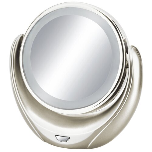 MARTA зеркало косметическое настольное MT-2655 зеркало косметическое настольное MT-2655 с подсветкой, молочный жемчуг